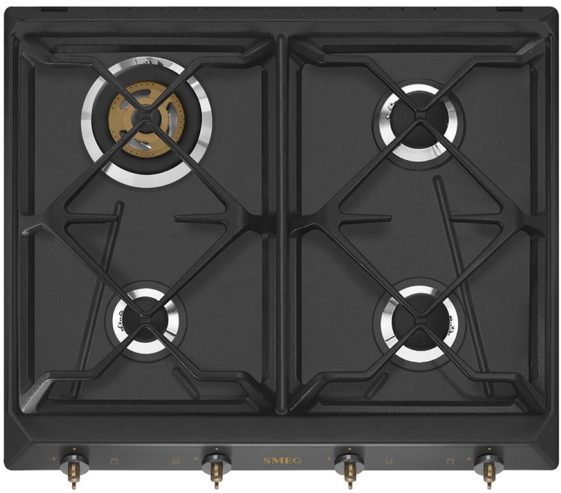 Варочная панель Smeg SRV864AOGH, надежная, практичная, безопасная