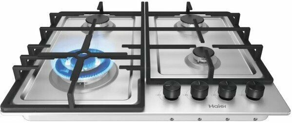 Встраиваемая газовая независимая варочная панель Haier HHQ-M64CTX