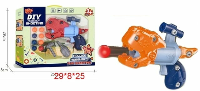 DIY Конструктор Пистолет Динозавр Y7738 с 3 лет