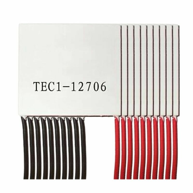 10 шт. термоэлектрических модулей Peltier TEC1-12706, 12706 TEC 12 В 4,5 А, плата для самостоятельного охлаждения DIY охлаждение термоэлектрический охладитель