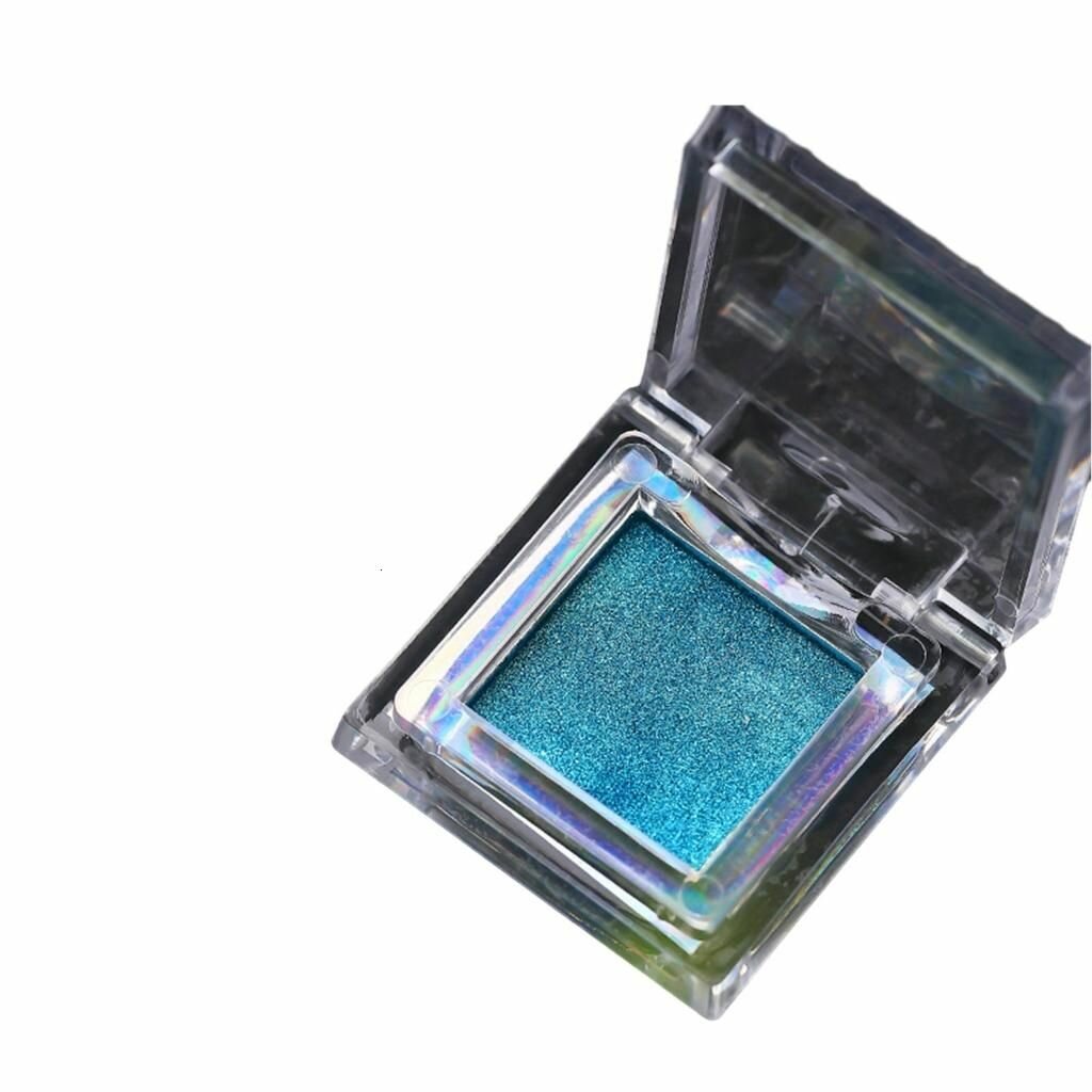 Металлическая перламутровая восковая краска с блестками, Сапфирово-голубой