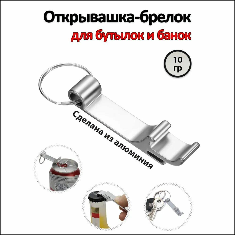 Удобная открывалка для банок и бутылок надёжный помощник на кухне
