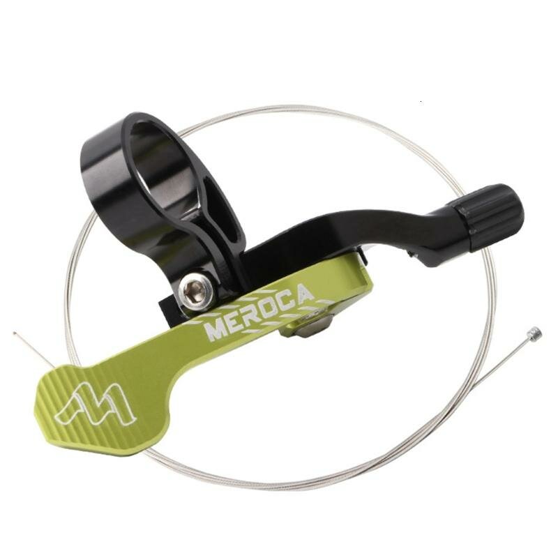 Дроппер-байк с контроллером для пост-крепления, Зеленый