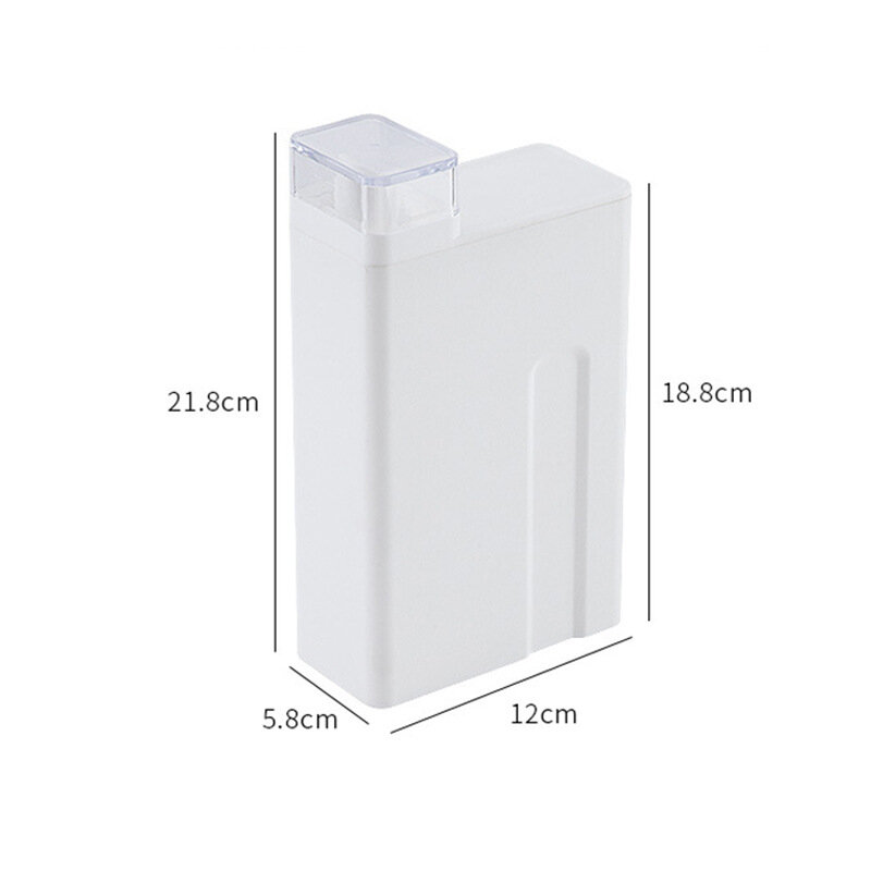 Дозатор для стирального порошка, пластиковая бутылка большой емкости, бутылка для хранения шампуня и геля для душа, замена стеклянной бутылки, защита от протекания