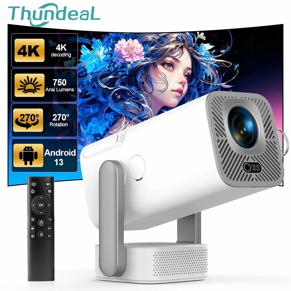 Проектор ThundeaL TD80Pro Full HD, EU Plug