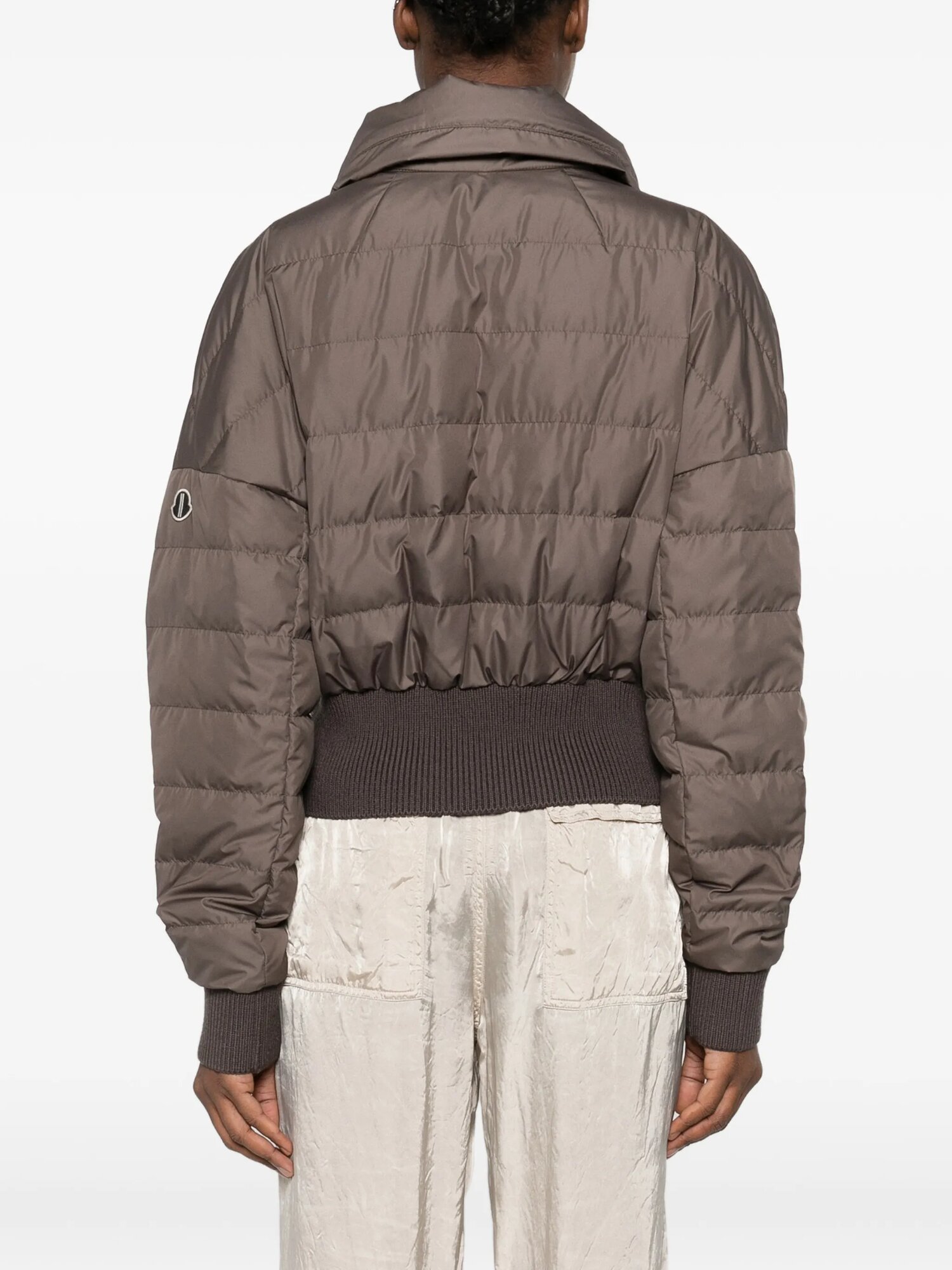 Куртка Moncler x Rick Owens, размер 42, коричневый — фото 1