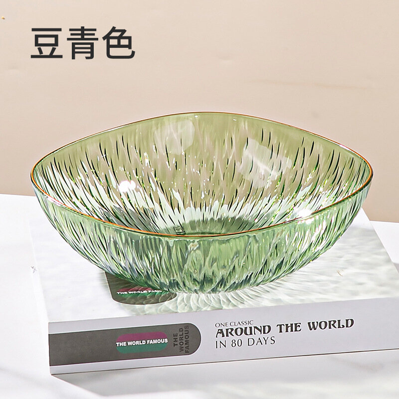 Золотая крашеная легкая роскошная фруктовая тарелка для дома, гостиной, кофейного стола, фруктовая корзина, тарелка для закусок, конфет, сухофруктов, десертная тарелка