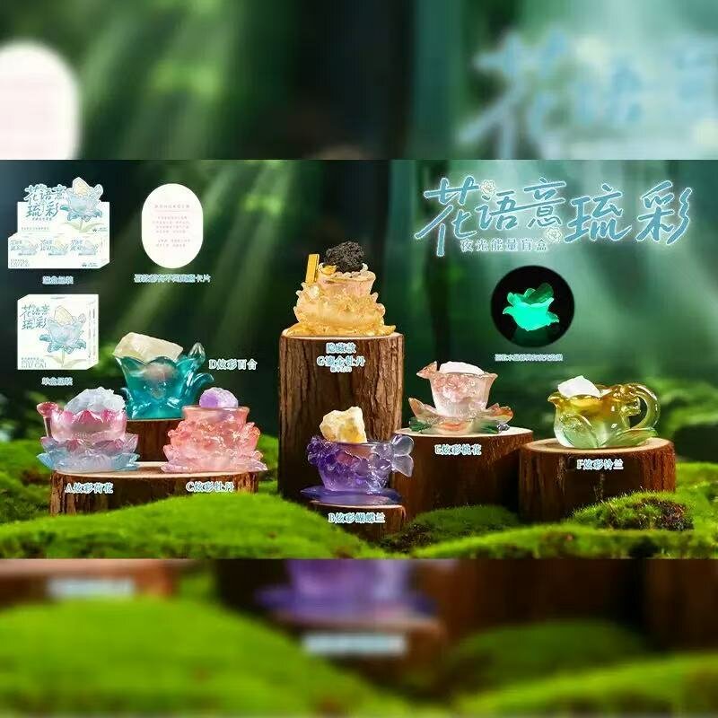 Креативная милая фигурка кошки PAI, эмоциональная слепая коробка, интернет-знаменитость, стильная декорация для офисного стола, мультяшная кукла