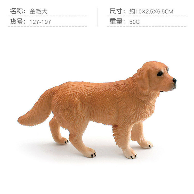 Realistic plush pet dog toy set featuring golden retriever labrador husky and shiba inu breeds for kids and collectors golden retriever