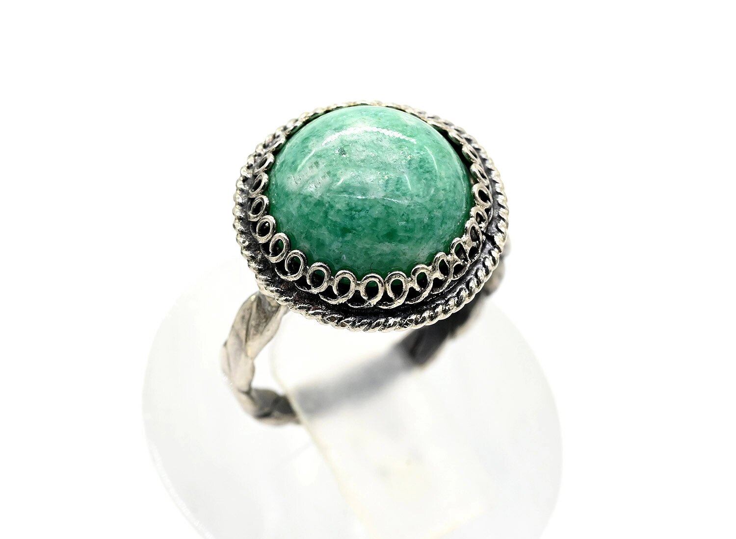 Кольцо, амазонит