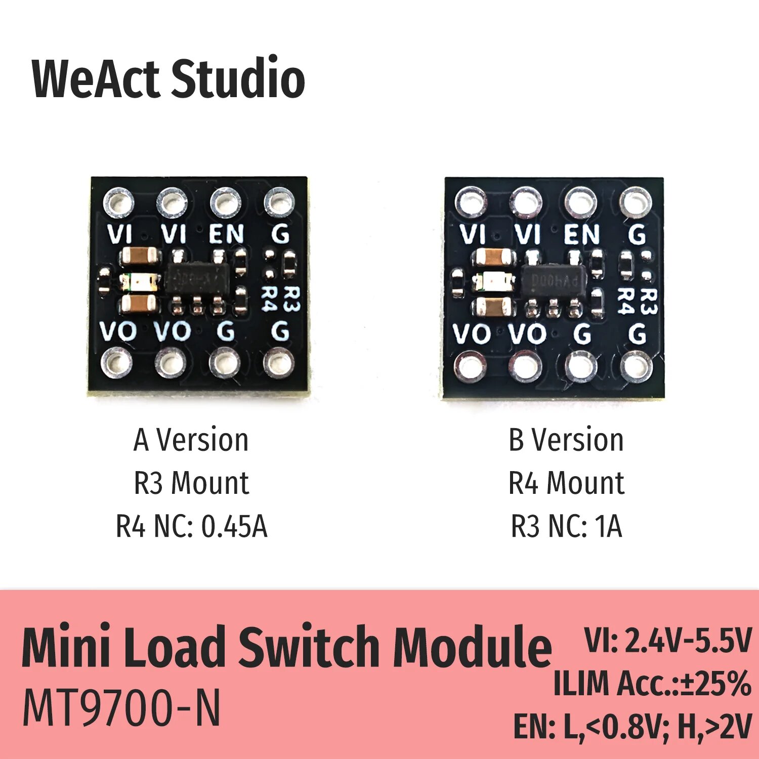 WeAct Mini Load Switch Module MT9700-N, 5PCS A Version — фото 1