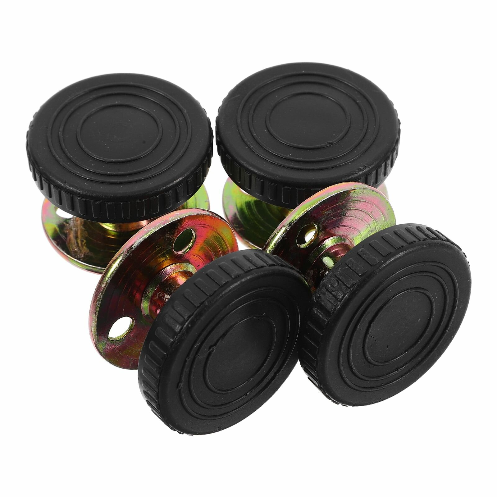 Крепеж Для Кровати, Противоударный, Металл, Регулируемый 30-40мм, 4 Шт