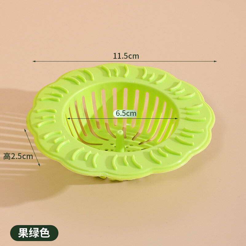 Креативный фильтр для кухонной раковины, напольный слив для ванной, антизасоряющийся фильтр, цветочный напольный слив