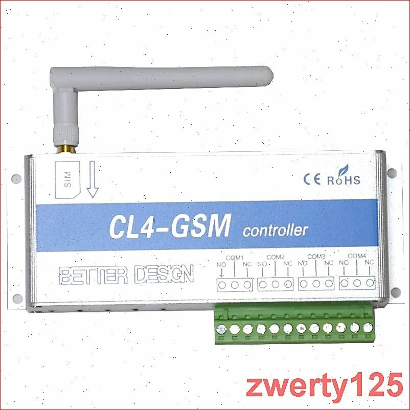4-канальный реле CL4-GSM SMS GSM APP беспроводной контроллер (вилка США)