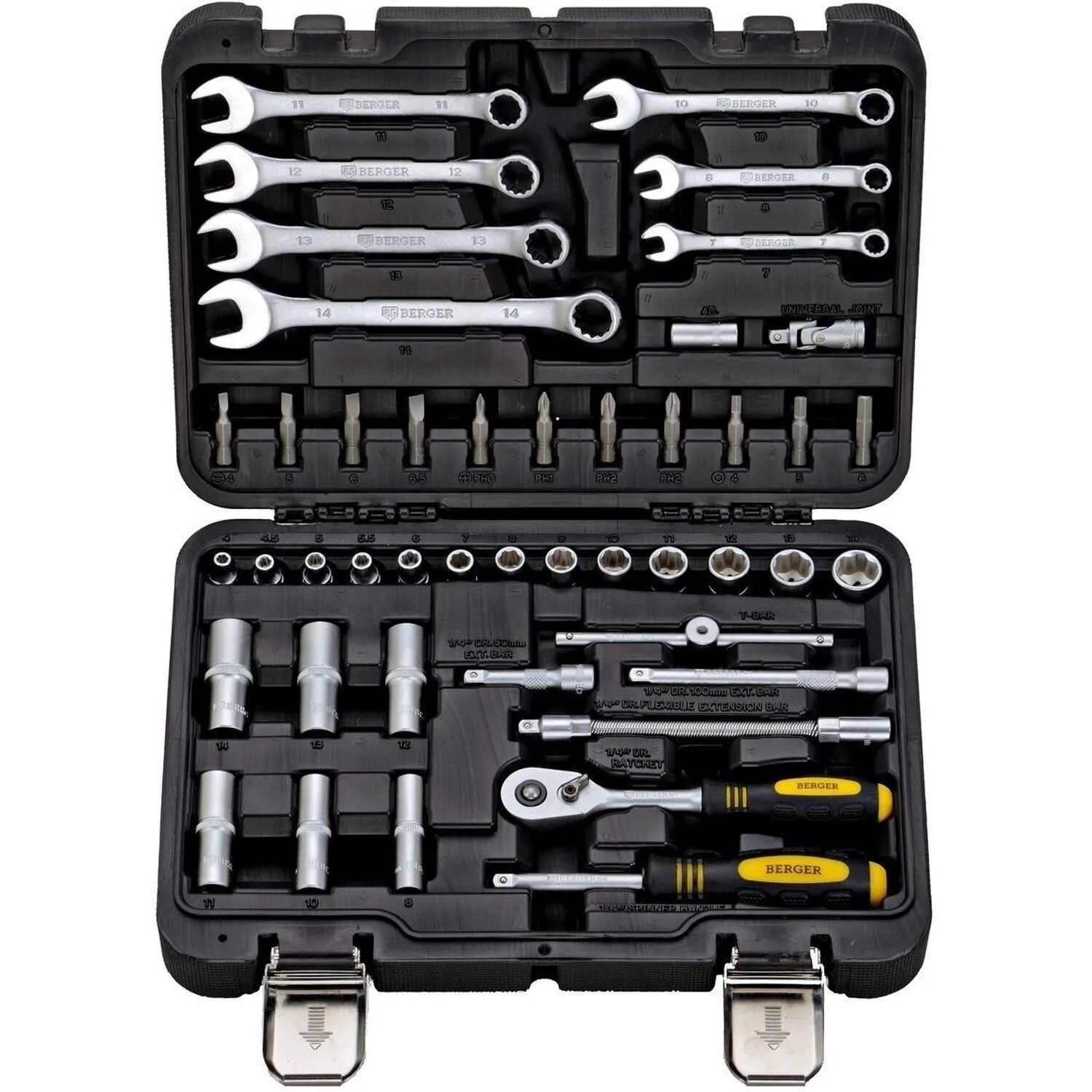 Набор инструмента 45 предметов BERGER BG045-14
