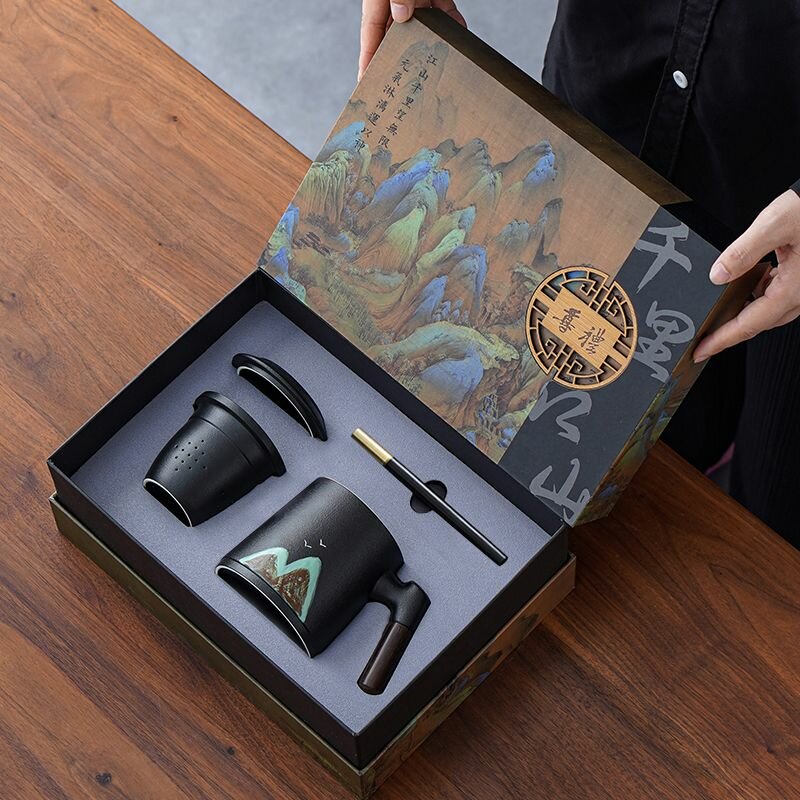 Памятный подарок на ежегодное собрание компании, гравированная кружка, открытие юбилея, празднование магазина, бизнес-сувенир, индивидуальная настройка