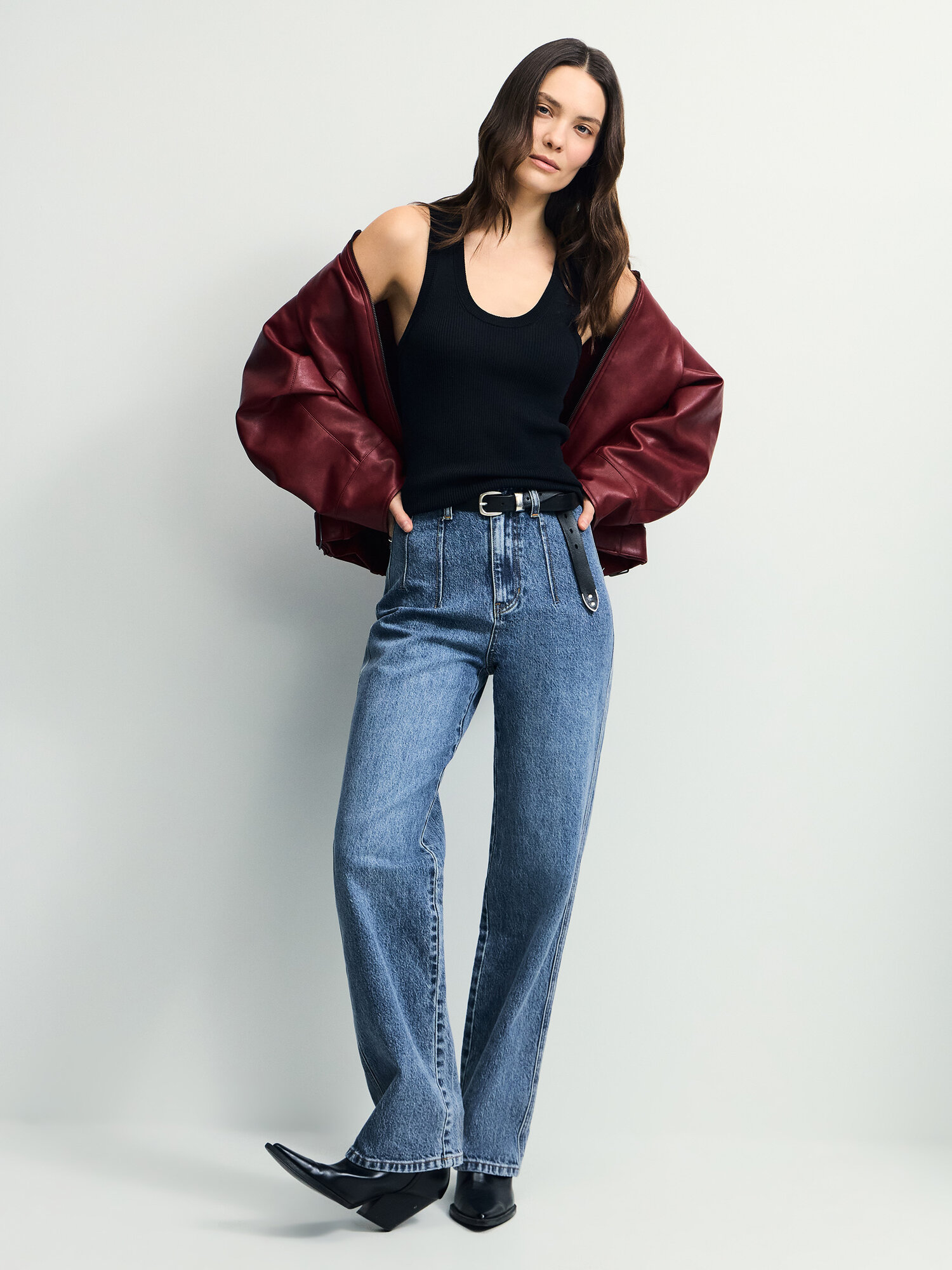 Джинсы классические straight 