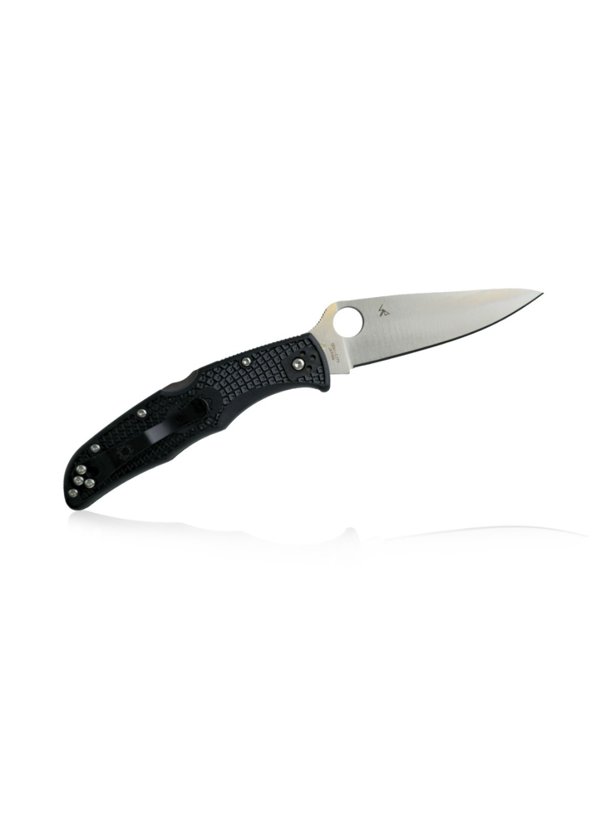 Нож складной Япония Spyderco Endura 4 (C10FPBK), лезвие 96 мм, длина ножа 222 мм, сталь VG-10, рукоять черная, Япония