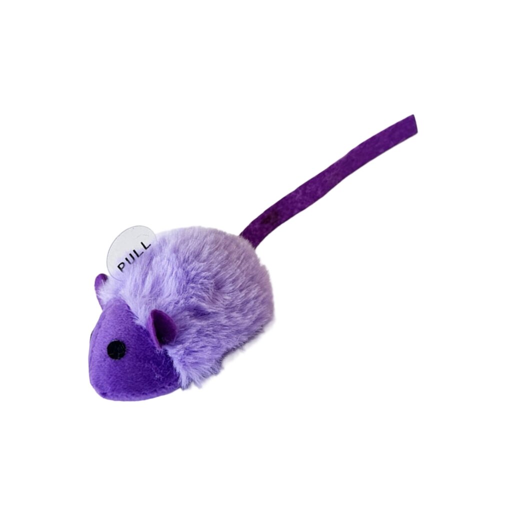 Автоматическая Игрушка-Мышь для Домашних Кошек Электронная Игрушка-Мышь Подарочная Интерактивная Игрушка-Мышь Для Кошек с Реалистичным Скрипучим Звуком