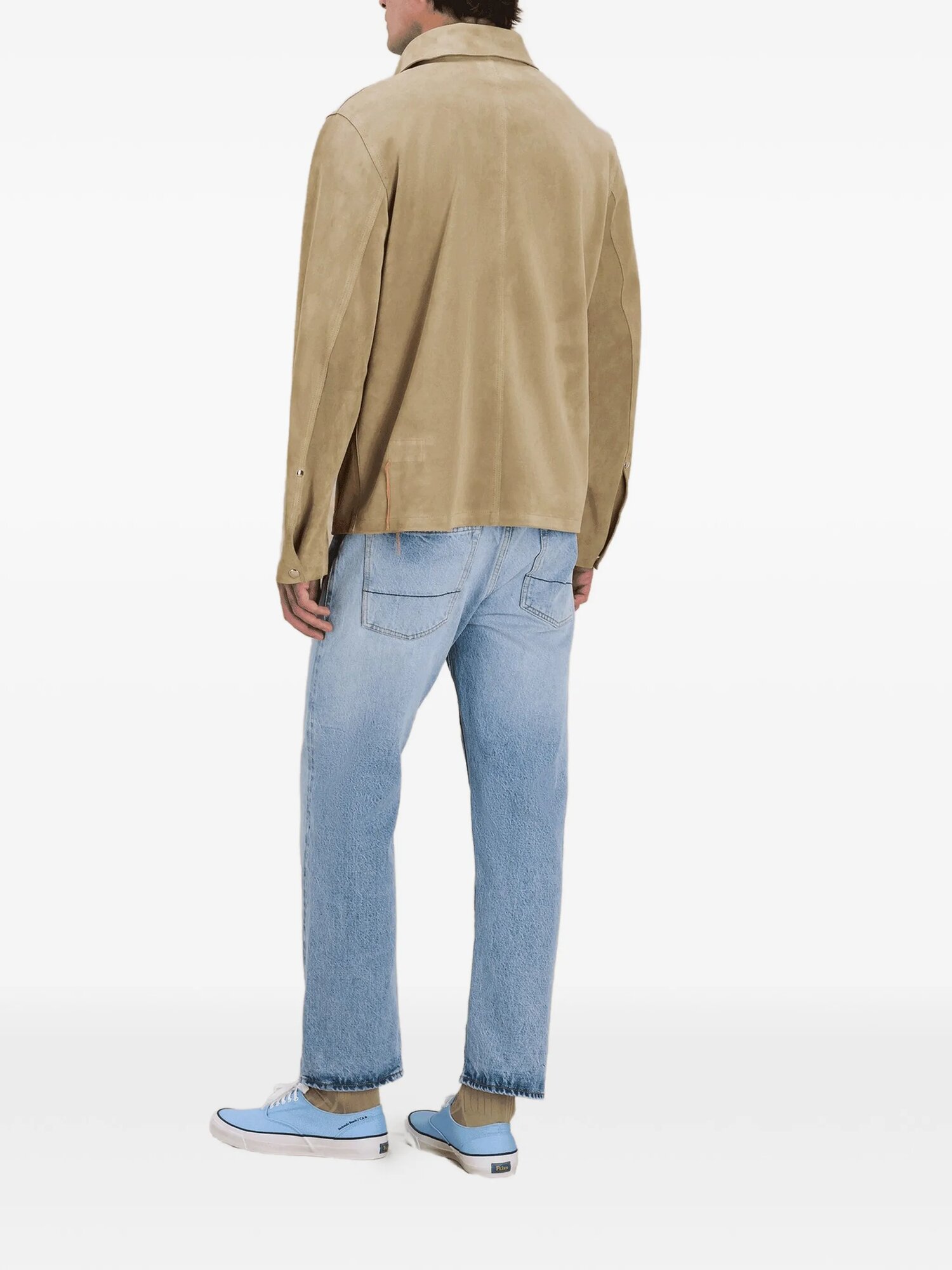 Куртка FORTELA Patch-pocket suede jacket, размер 50, разноцветный — фото 1