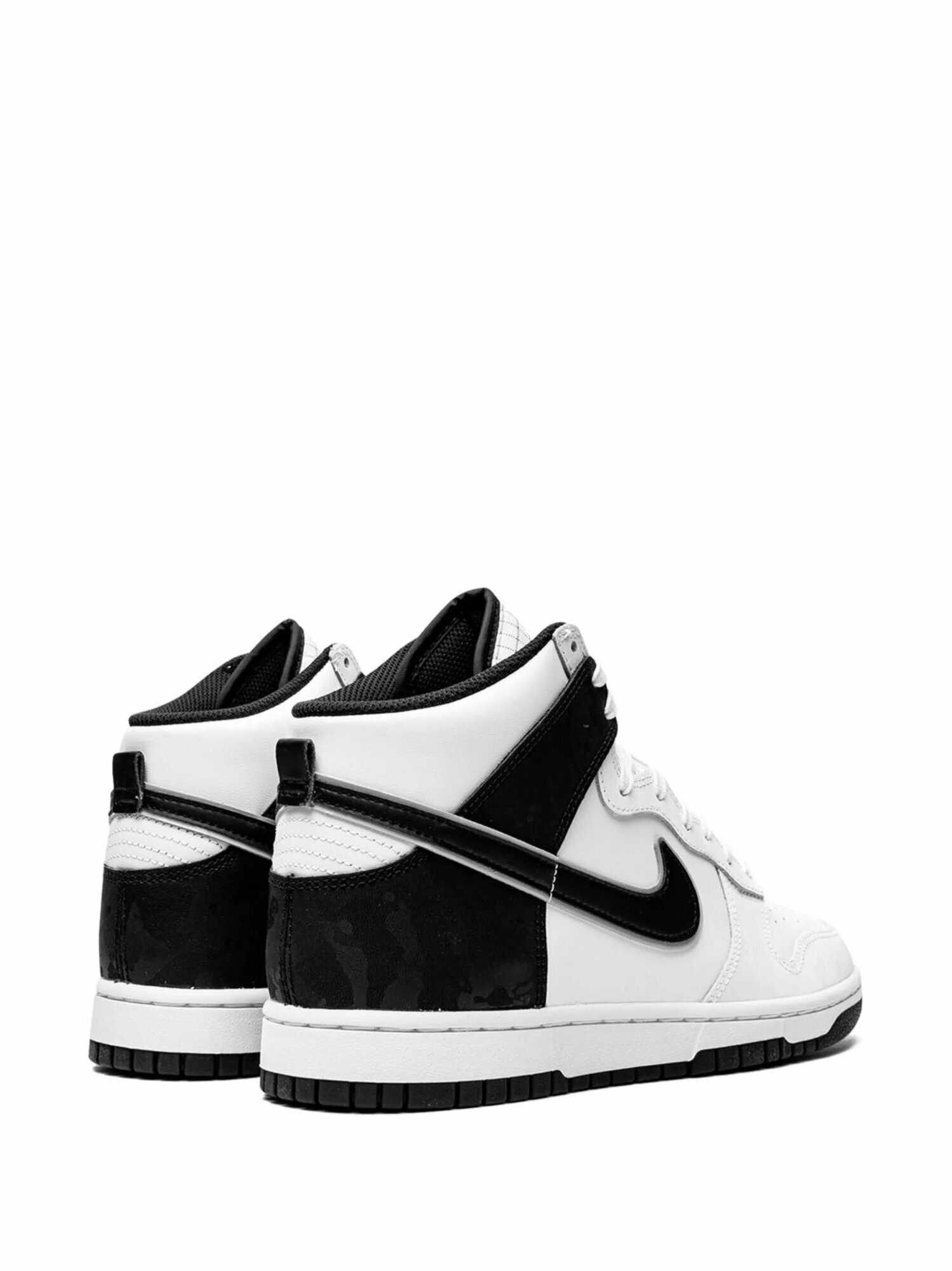 Кроссовки NIKE Dunk High Retro SE, размер 11 US, серебристый — фото 1