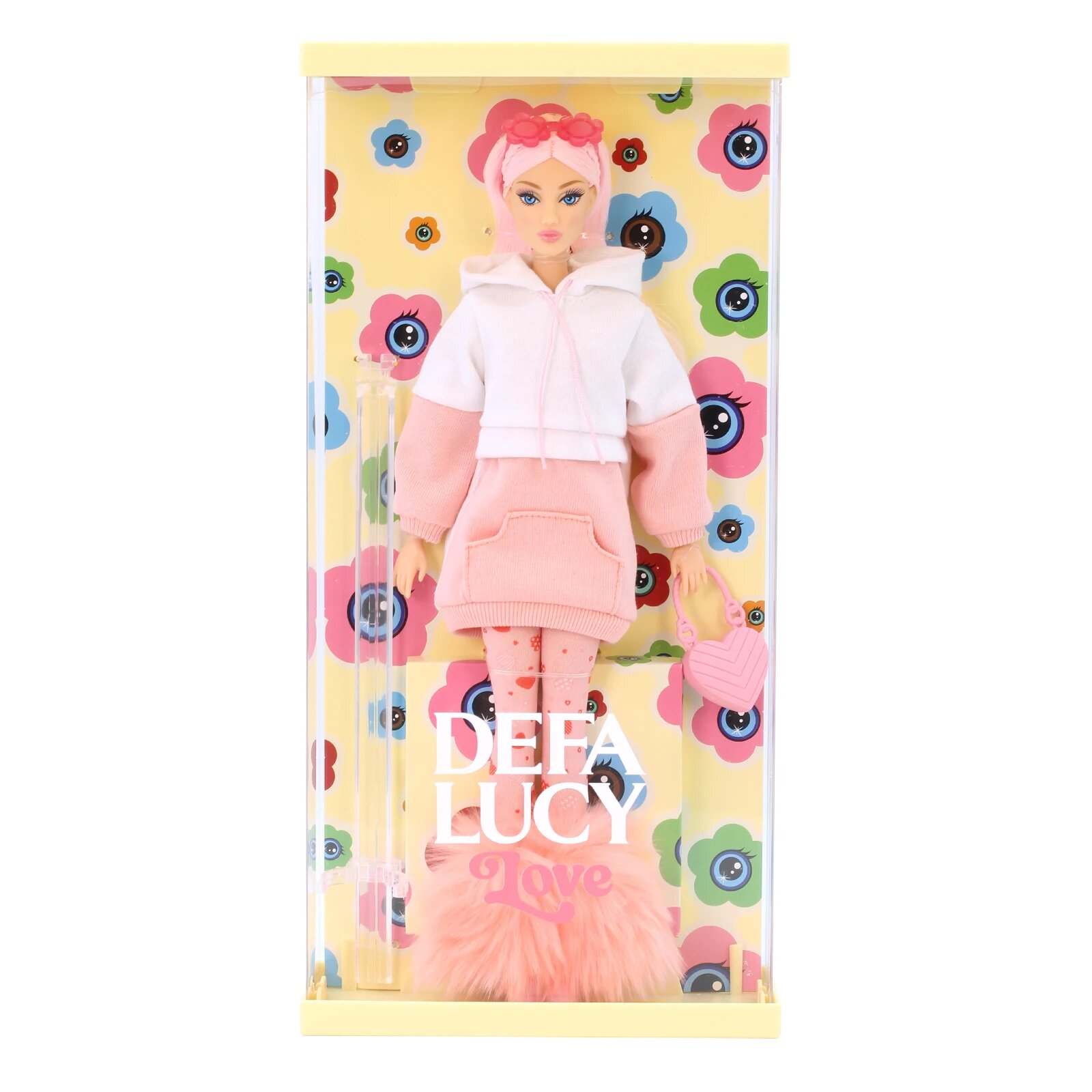 Кукла Defa Lucy Fashion 1/6, Розовый, Цвет: B с коробкой