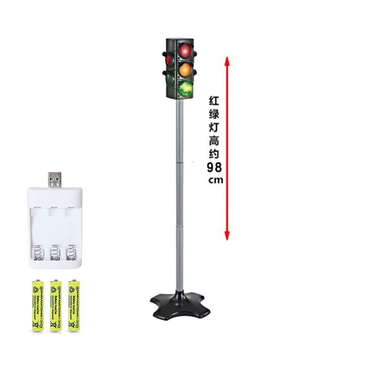 Игрушечный светофор, детский электрический контроллер для трека с дистанционным управлением, модель нейтрального