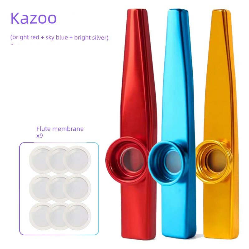 Детский свисток Kazoo, музыкальная игрушка, гармошка для начинающих, игра в начальный уровень, саксофон, тренировка