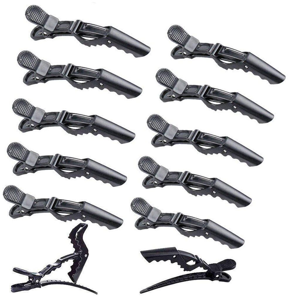 12 шт, заколки для волос из кожи аллигатора для укладки, нескользящие зажимы для волос