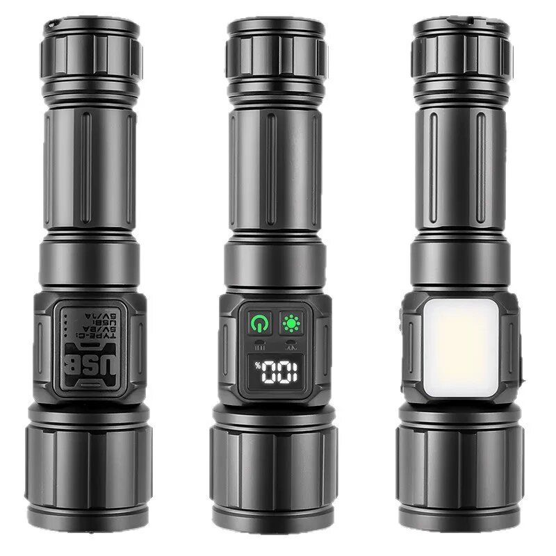 ASTEY-YM-2306 Перезаряжаемый светодиодный фонарь для походов, компактный мини-фонарь, одна штука