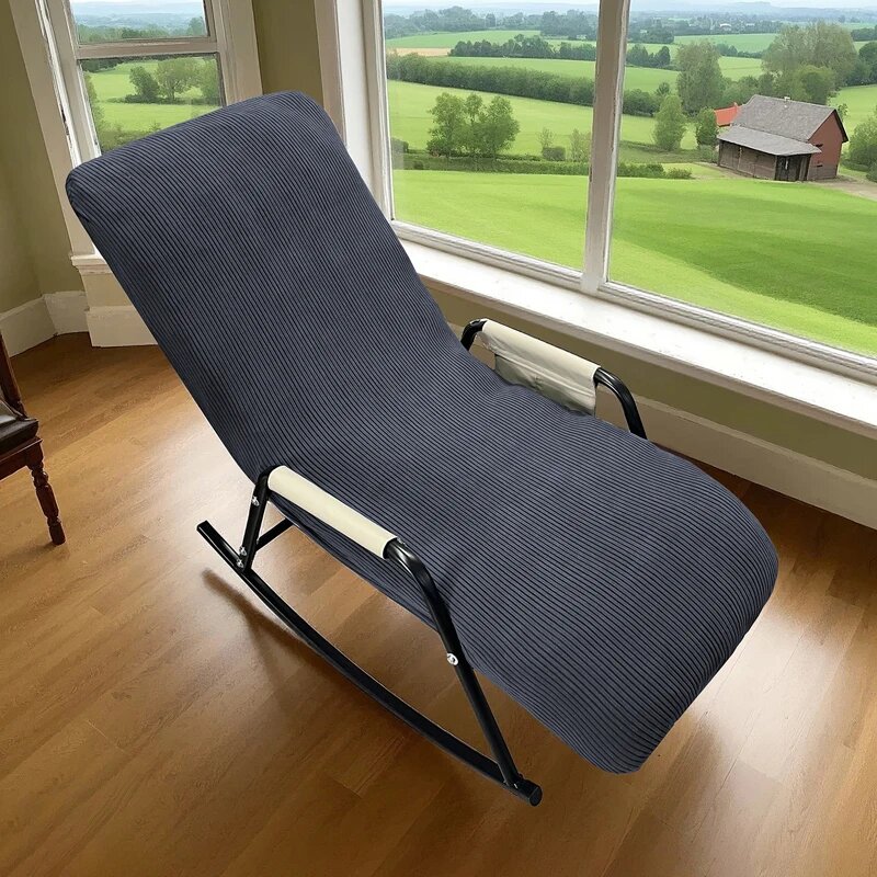 Бархатный чехол на кресло-качалку 5