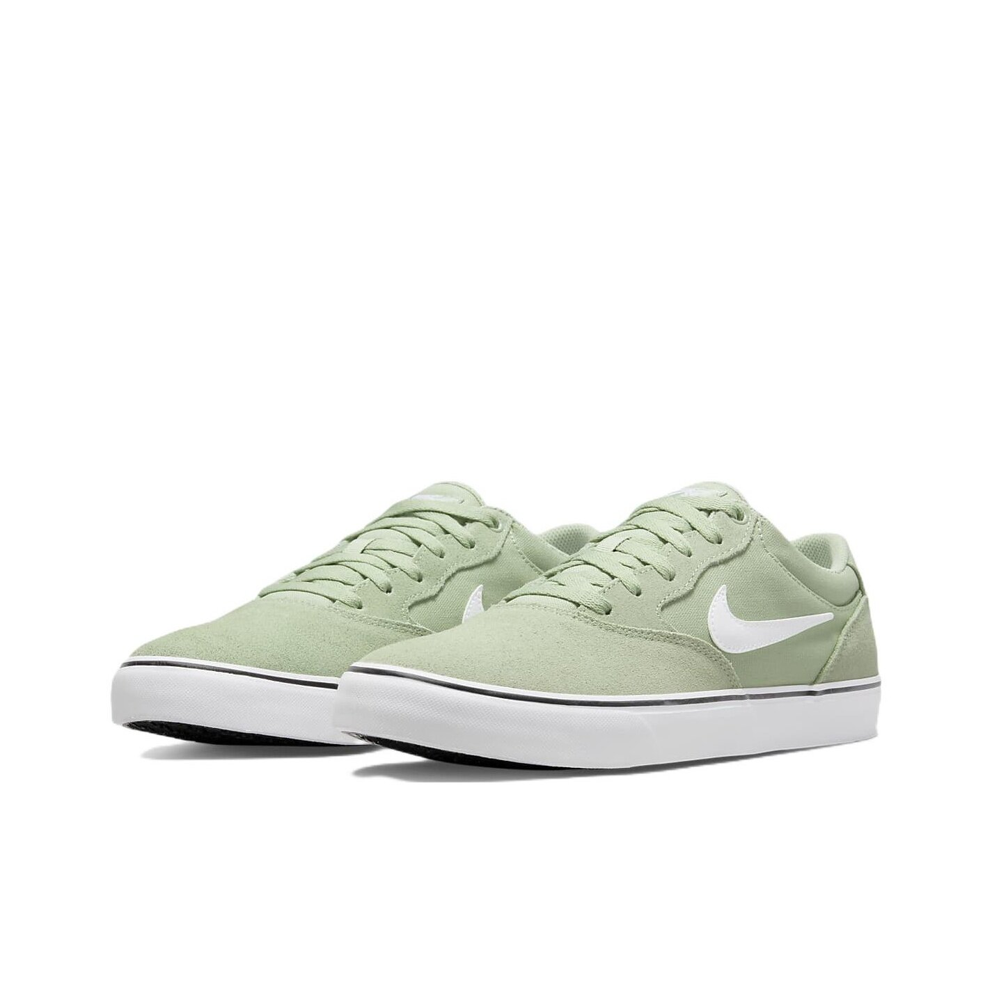 Кроссовки NIKE SB Chron 2, размер EU 44 стопа (28CM), зеленый, — фото 1