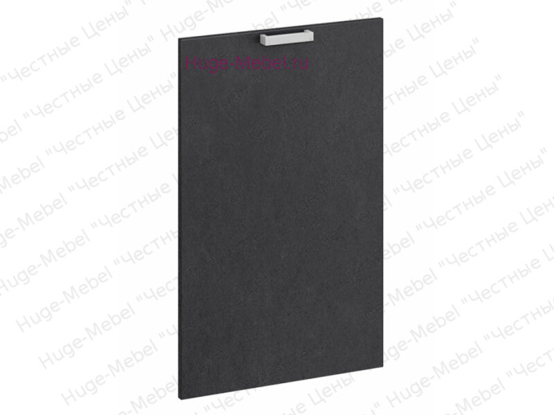 Кухонный фасад Ф-103 бетон графит (Бетон) Huge Mebel . Ширина 446 Высота 712. Кухонные фасады