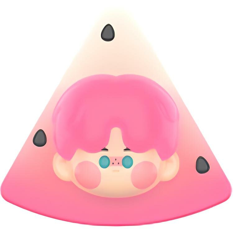 Коллекционные фигурки унисекс POP MART Fruit Patchwork Bubbles, Confirmed-PINOJELLY Dragon Fruit Sliced (Open)