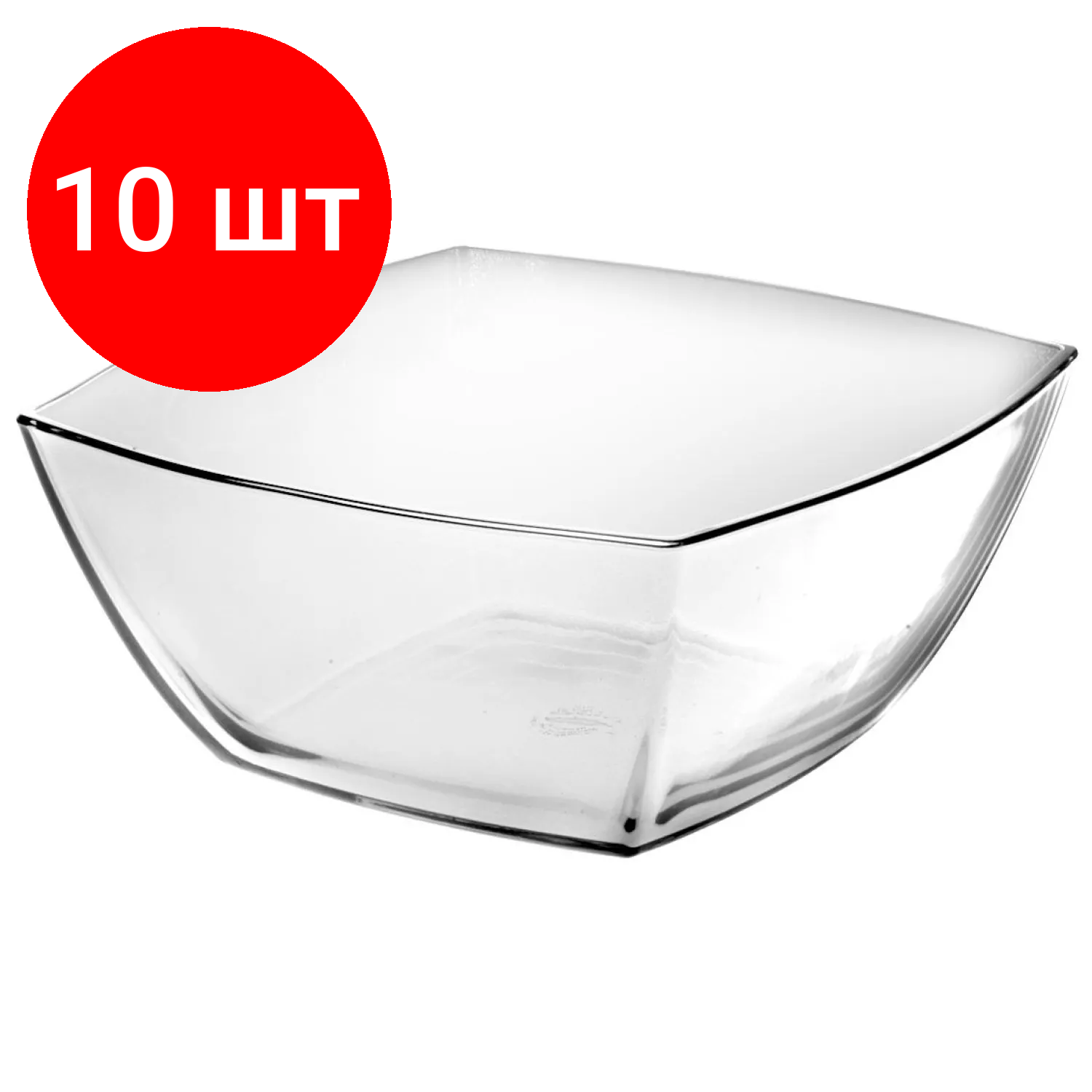 Комплект 10 штук, Салатник токио 125x125 мм (53056SLB)