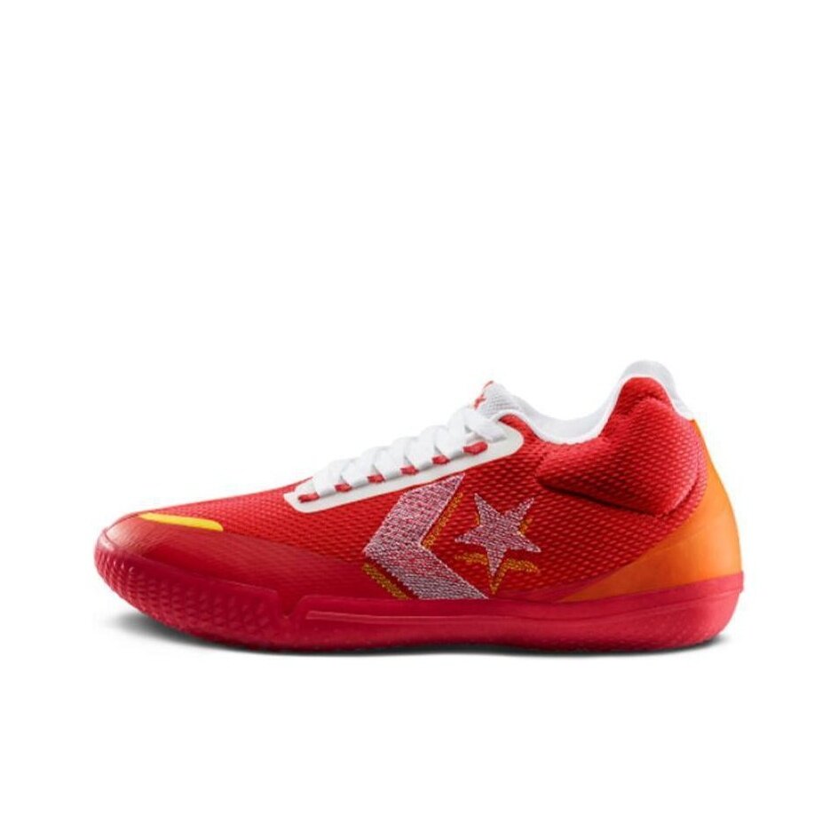 Кроссовки Converse All Star BB Evo, размер EU 44.5 стопа (29CM), белый-красный — фото 1