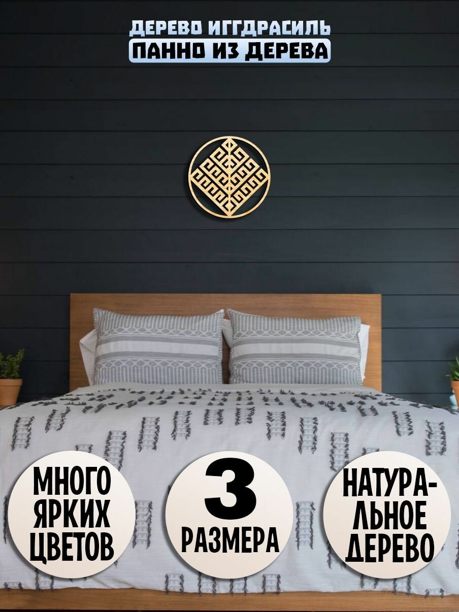 Панно на стену "Иггдрасиль Дерево Жизни", декорация настенная, декор для интерьера