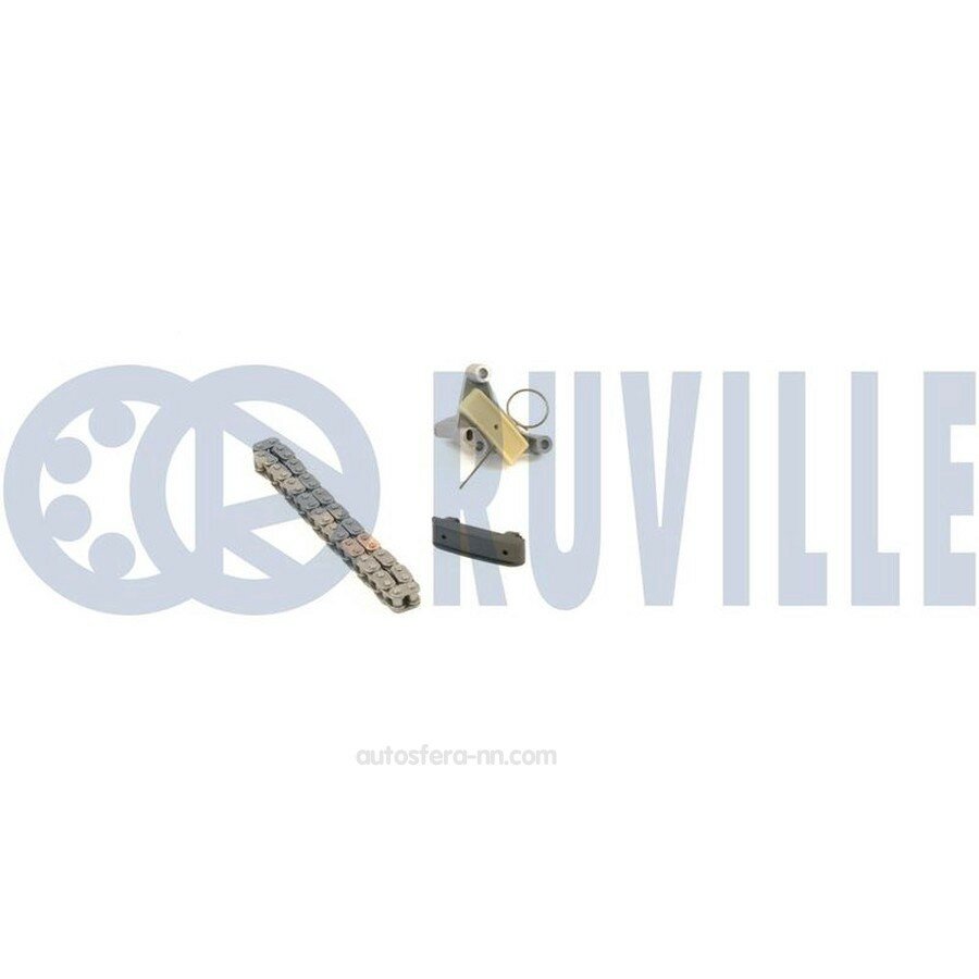 RUVILLE 580122 Комплект цепи ГРМ FIAT PSA FORD VOLVO 2.0HDI/JTD/TDCI