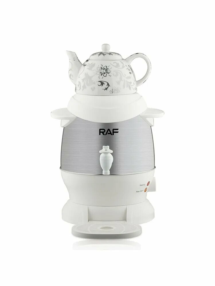 Электрический самовар PP-KC01035-250507M-25, белый