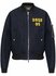 Бомбер DSQUARED2, размер 48 IT, синий