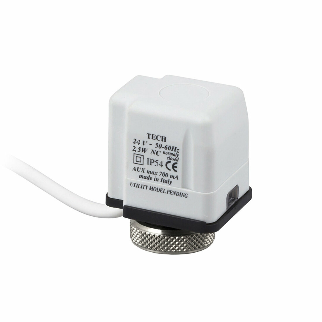 Сервопривод электротермический SR Rubinetterie 24В, нормально открытый