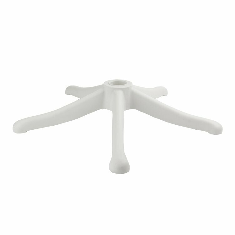 Аксессуары для поворотного компьютерного кресла, белые нейлоновые ножки, утолщённые пятилапые ножки для офисного кресла, кронштейн для детского стула, универсальные.