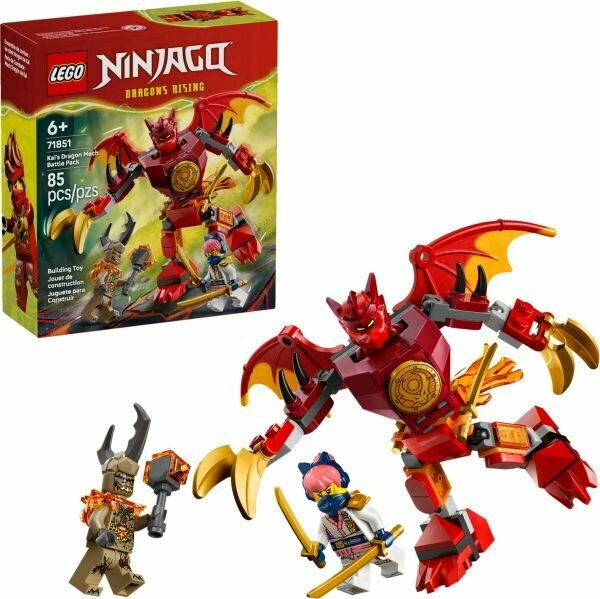 Lego 71851 NinjaGo Робот-дракон Кая