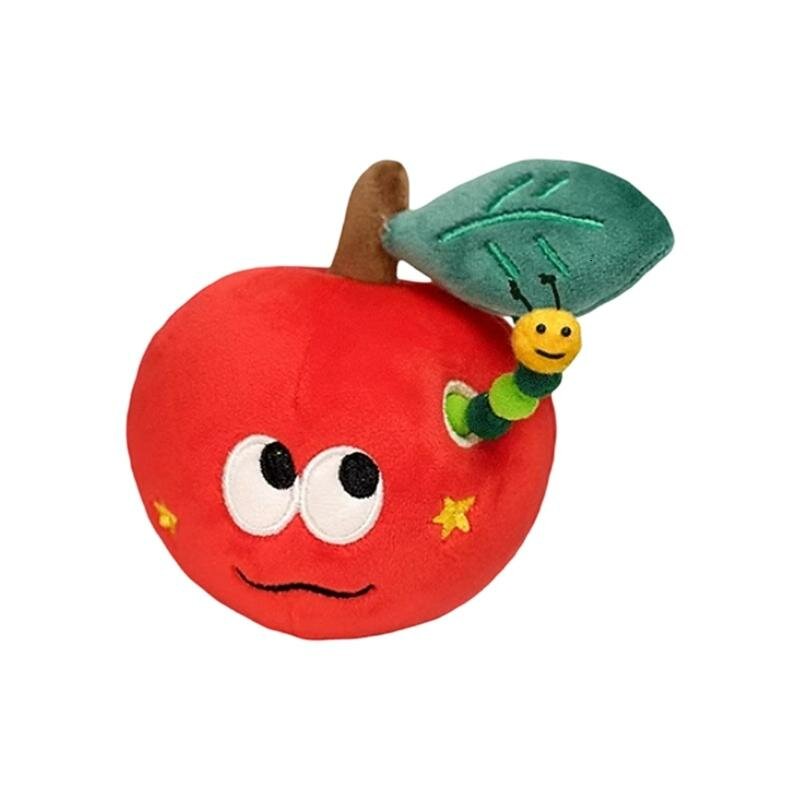 Плюшевое яблоко для автомобиля