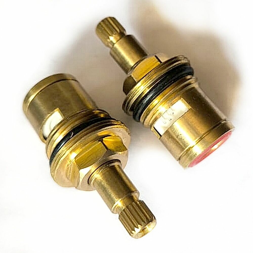 Кран-букса латунная усиленная (2 шт. ) с керамическими пластинами