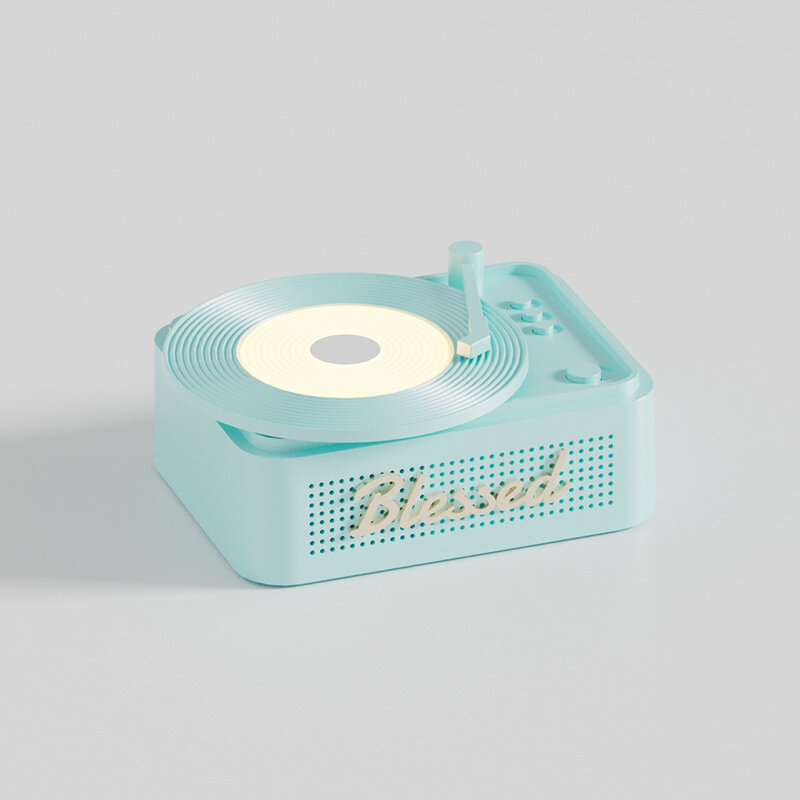 Bluetooth аудио проигрыватель музыка беспроводной мини портативный карты записи настольный творческий динамик