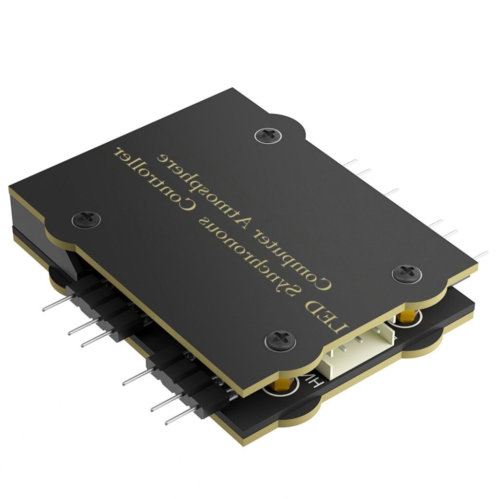 DIY PC Builders ARGB Lighting Hub, 4-портовый 5-вольтовый 3-контактный светодиодный контроллер вентилятора