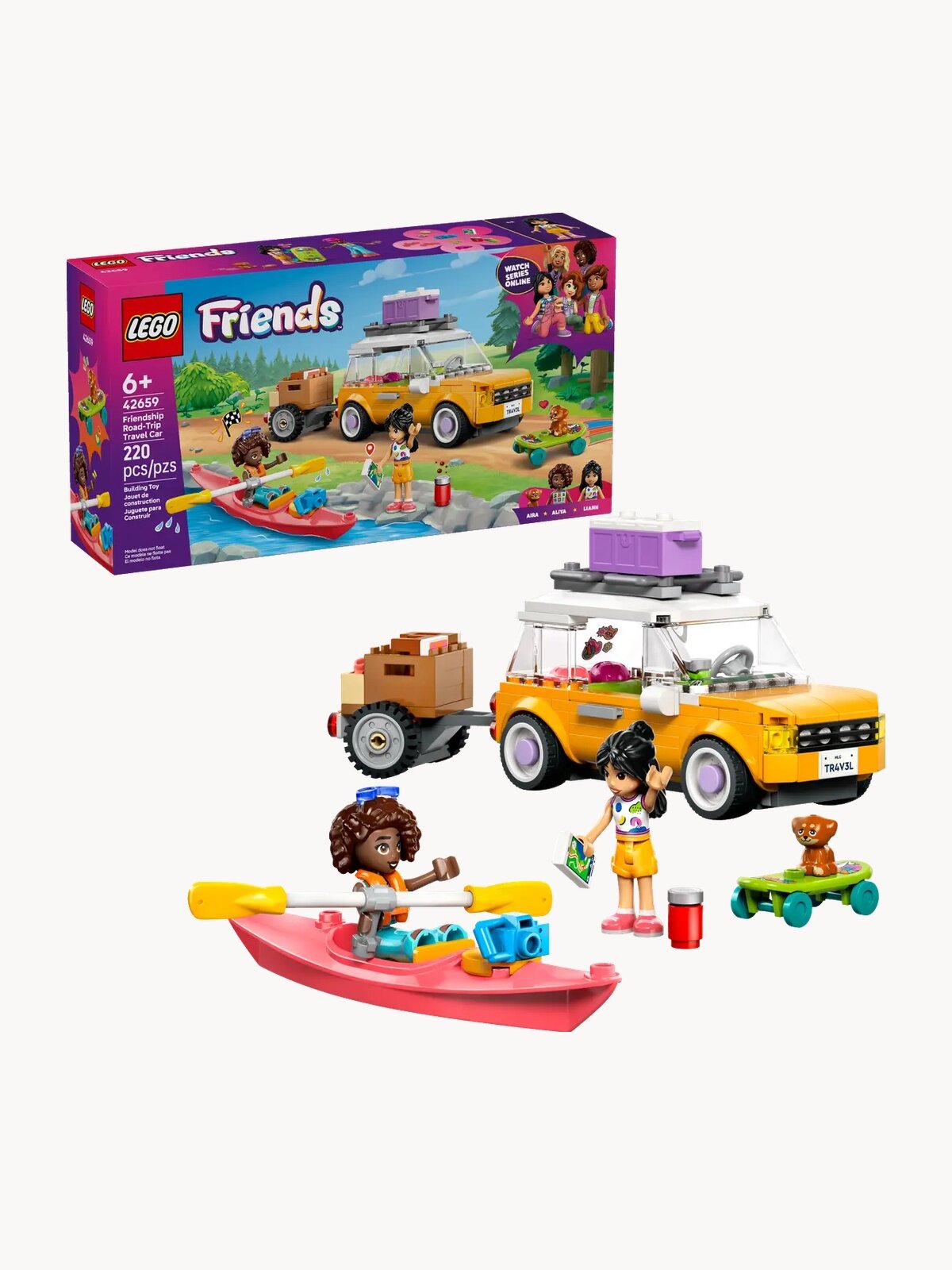 Конструктор LEGO Friends 42659 Машина для автопутешествий, 220 дет.