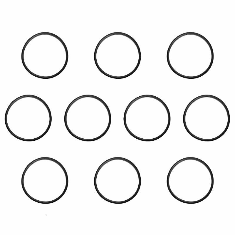 Крышки-уплотнители для дорожных кружек, 10 шт, Черный