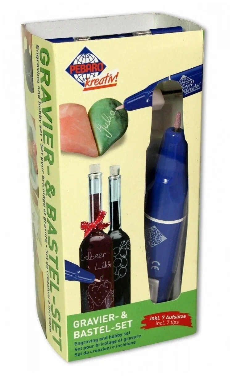 Выжигатель по дереву Pebaro с насадками Pebaro 7 насадок 0207